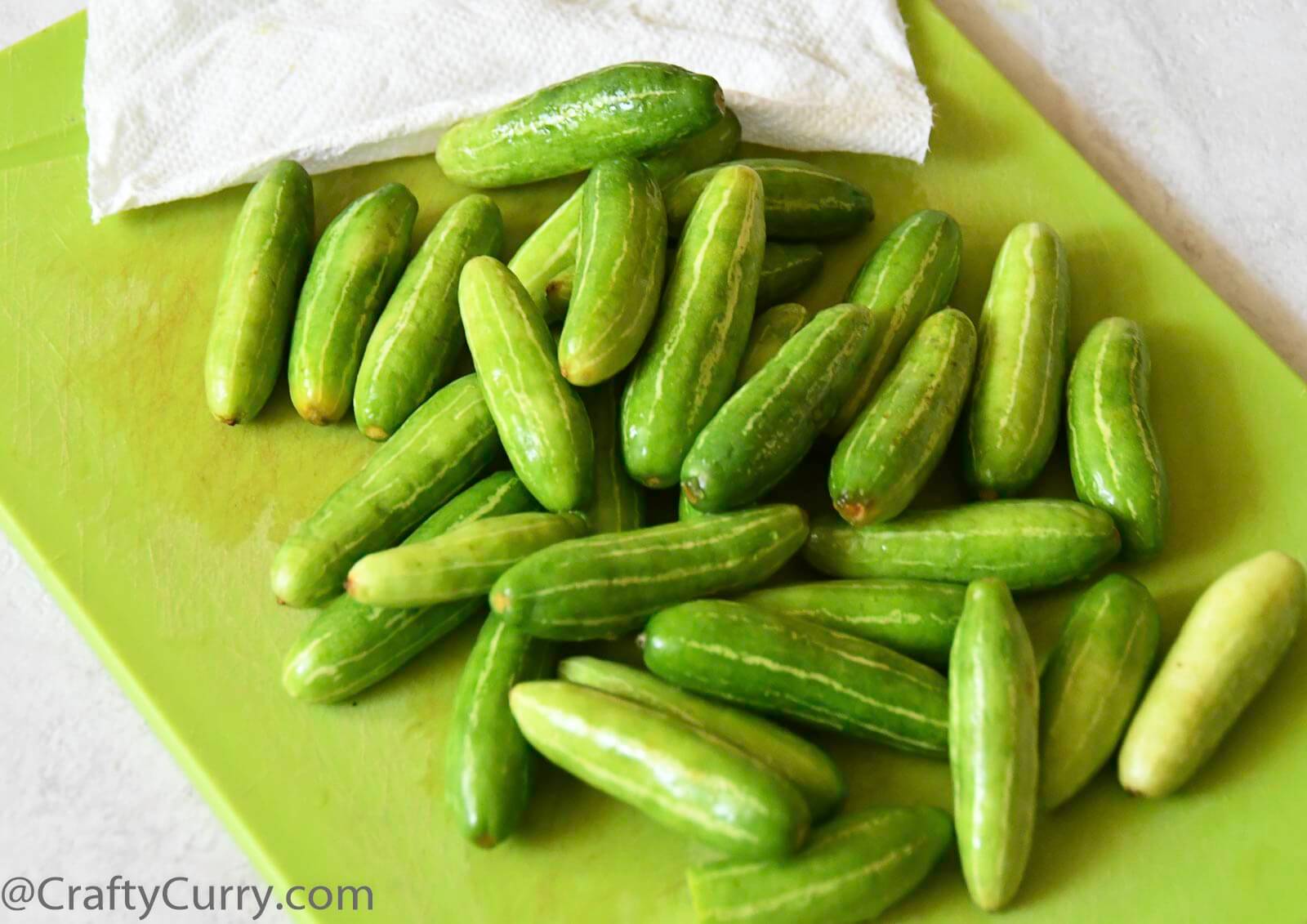 Kurkure Tindora, Fried Kundaru – CraftyCurry.com